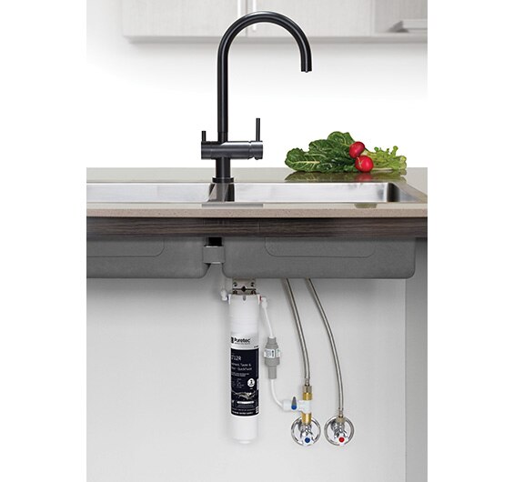Puretec QT12 Quick-Twist Filter System with BL2 Mixer Tap
