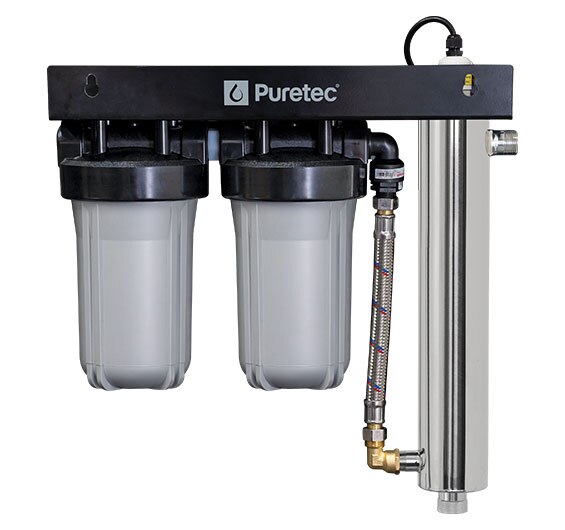 Puretec WU-UV200 Filtration and UV all-in-one unit with reversible ...